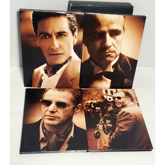 Media | The Godfather Dvd Collection Set Classic Mafia Films Coppola ...